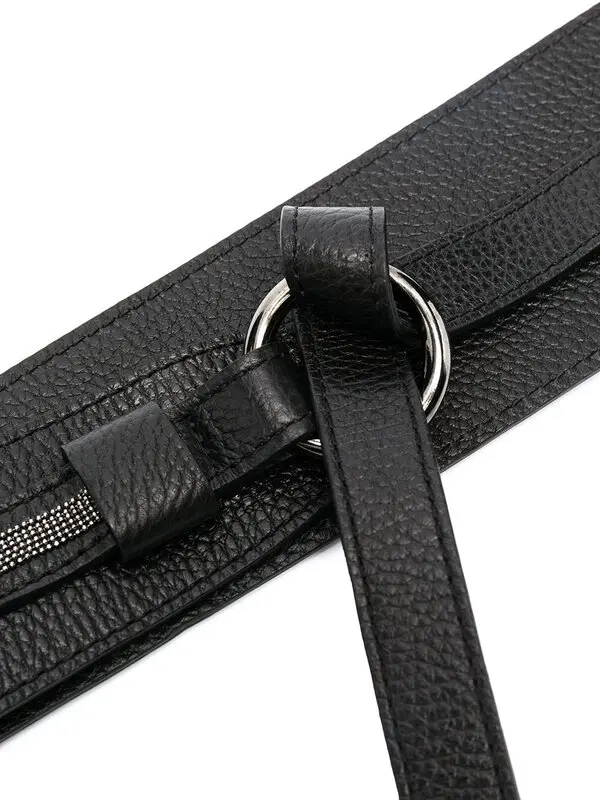 Fabiana Filippi Tie Fastening Leather Belt