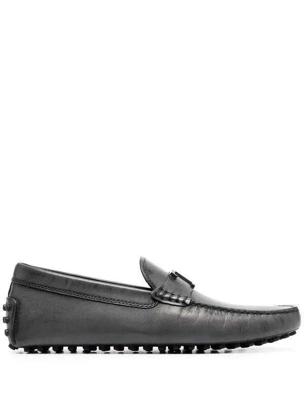 TOD'S Gommino Driving Loafers - Grey