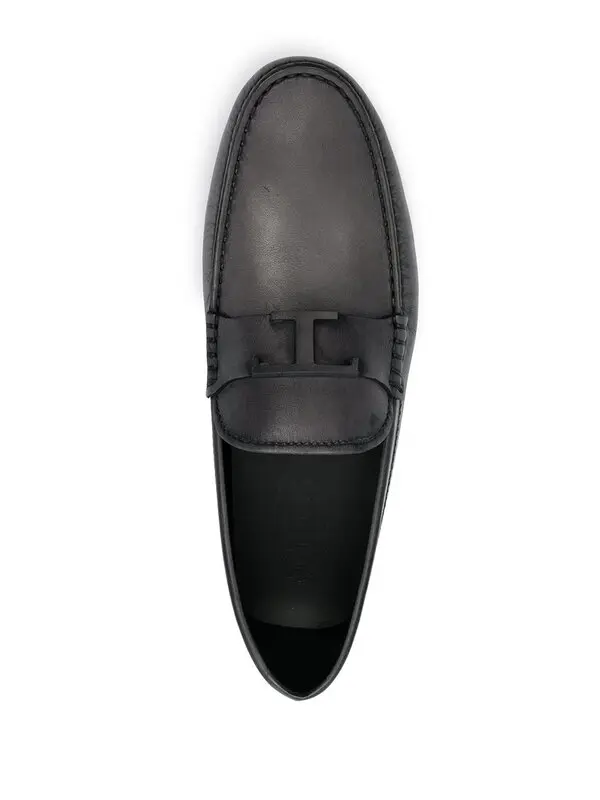 TOD'S Gommino Driving Loafers - Grey