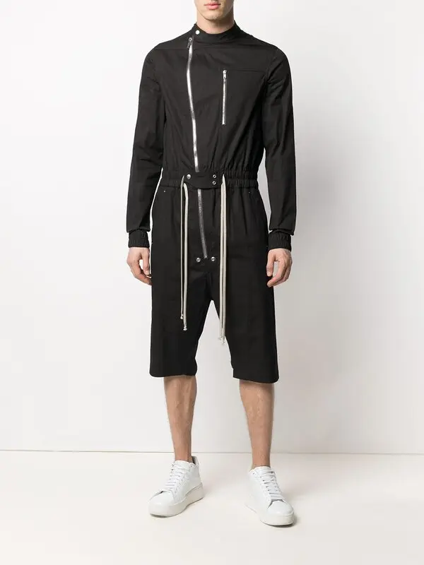 Rick Owens Gary Flight Suit In Black - 25% Off | Editorialist