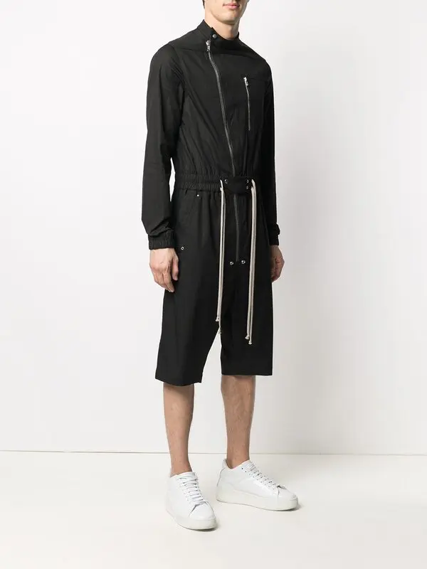 Rick Owens Gary Flight Suit In Black - 25% Off | Editorialist