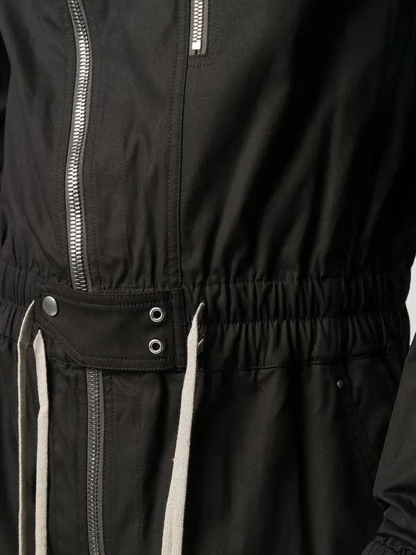 Rick Owens Gary Flight Suit In Black - 25% Off | Editorialist