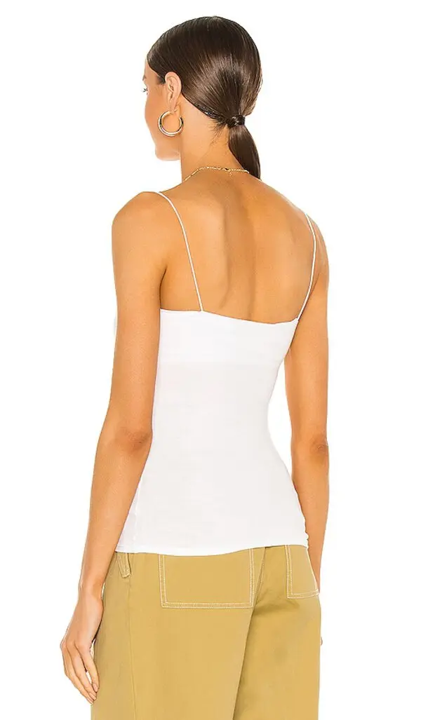 Enza Costa Essential Strappy Tank - White