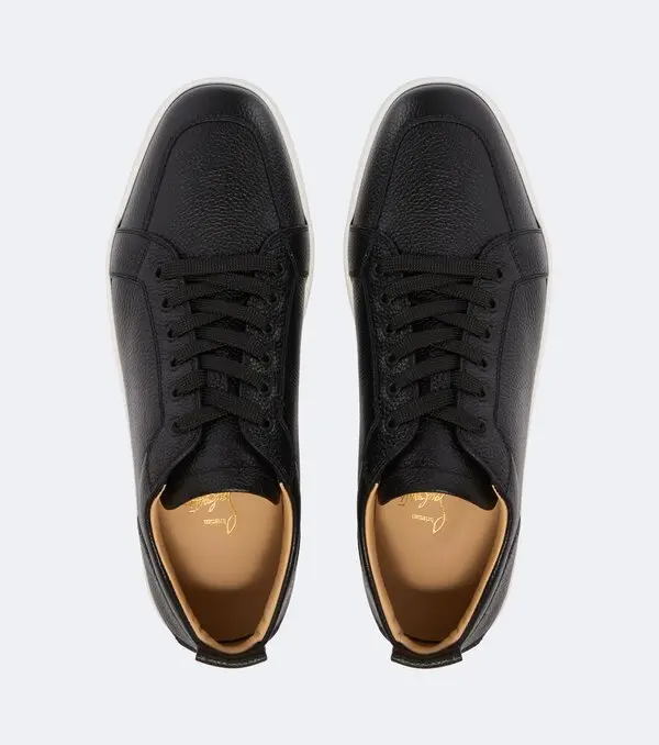 CHRISTIAN LOUBOUTIN Rantulow Leather Sneakers - Black