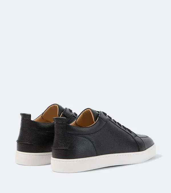 CHRISTIAN LOUBOUTIN Rantulow Leather Sneakers - Black