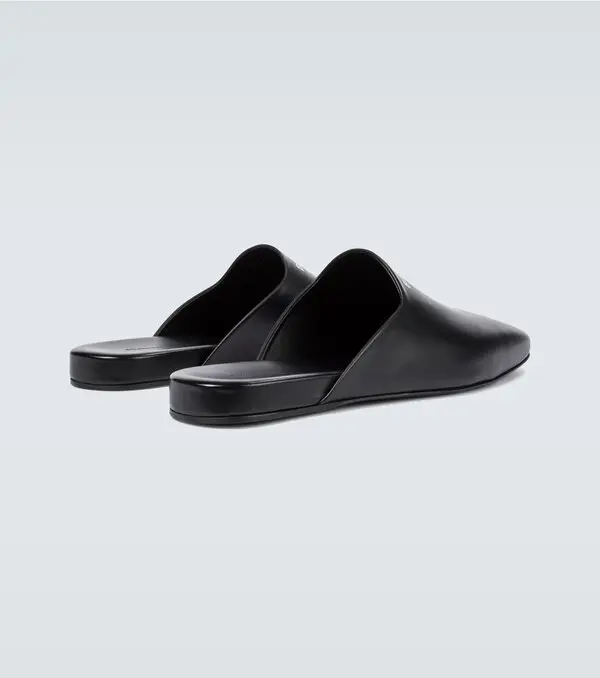 Balenciaga Cosy Leather Mules