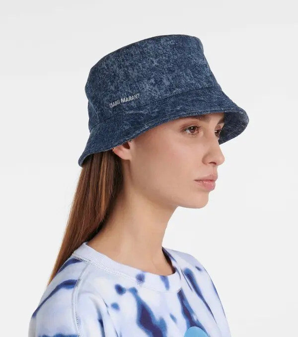 Isabel Marant Haley Denim Bucket Hat
