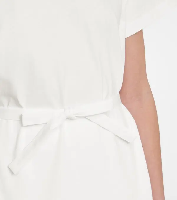 Alaïa Peplum Cotton T-shirt