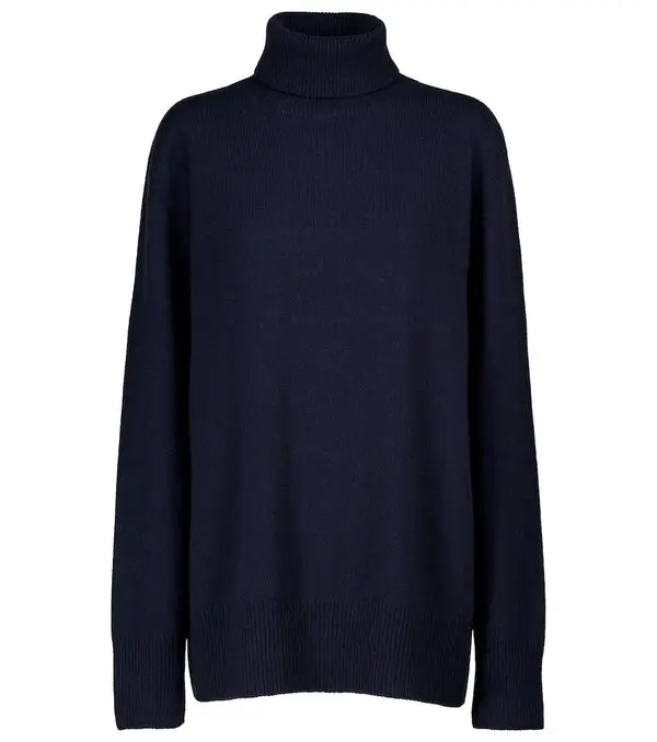 THE ROW Milina Turtleneck Sweater - Blue