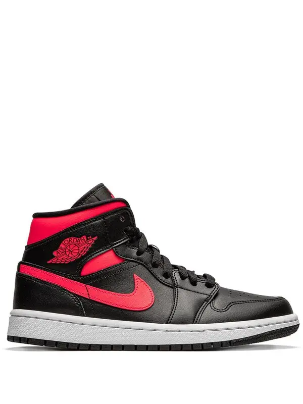 JORDAN Air 1 Mid Sneakers - Black