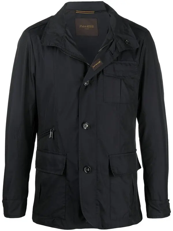 MOORER Windbreaker - Blue