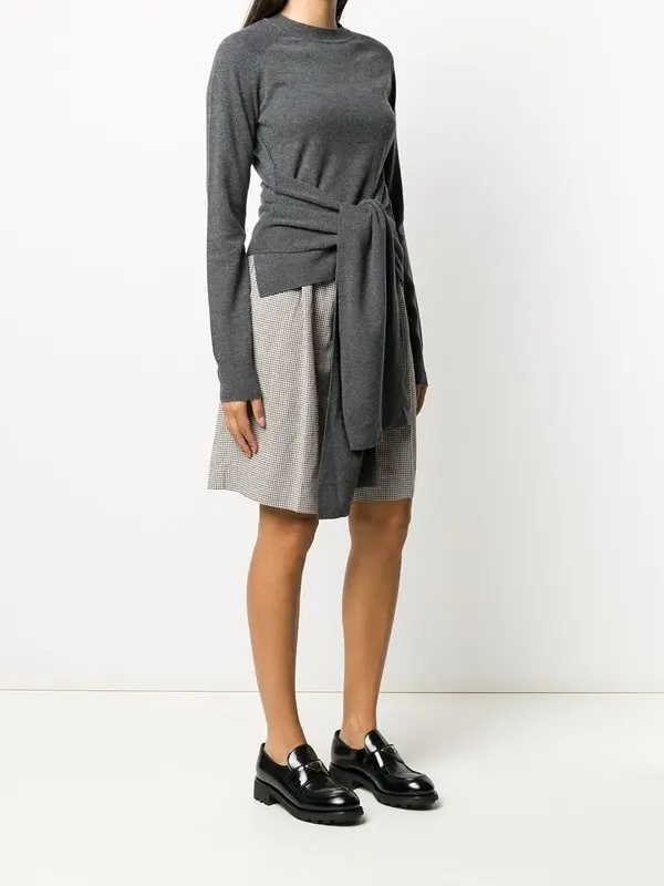 JW Anderson Wait Tie Crewneck Jumper