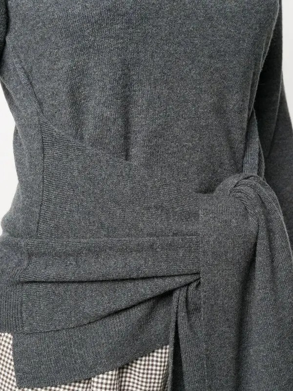 JW Anderson Wait Tie Crewneck Jumper