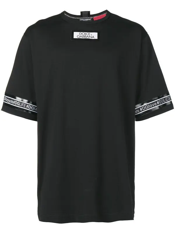 Dolce & Gabbana Logo Stripe T-shirt