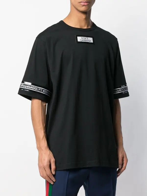 Dolce & Gabbana Logo Stripe T-shirt
