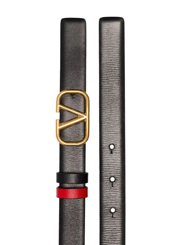 Valentino Garavani 20mm Vlogo Signature Reversible Belt