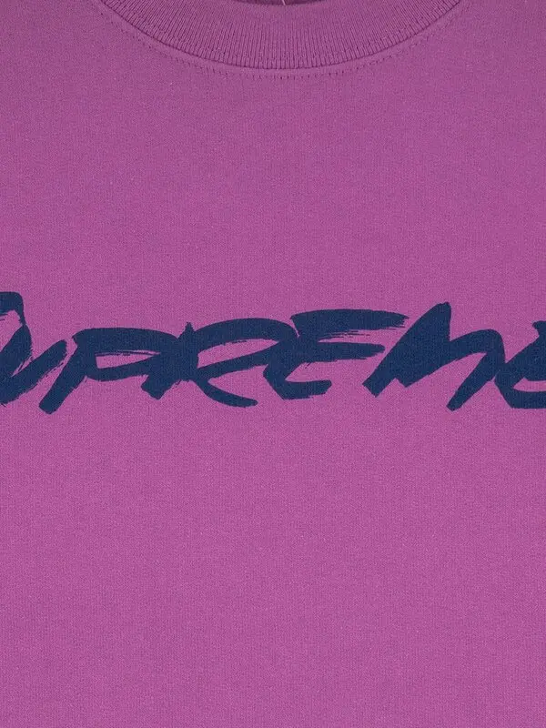 Supreme Futura-logo Crew-neck Sweatshirt Fw 20