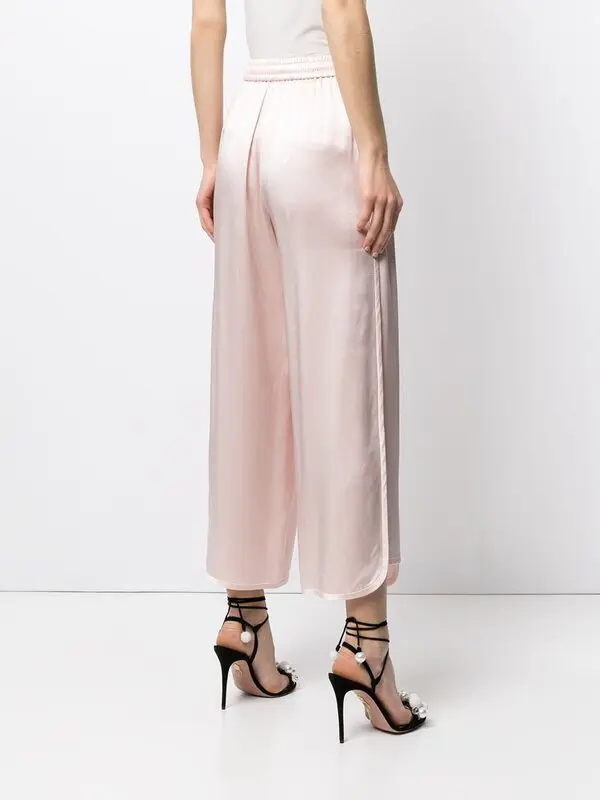 Adam Lippes Wide-leg Silk Trousers