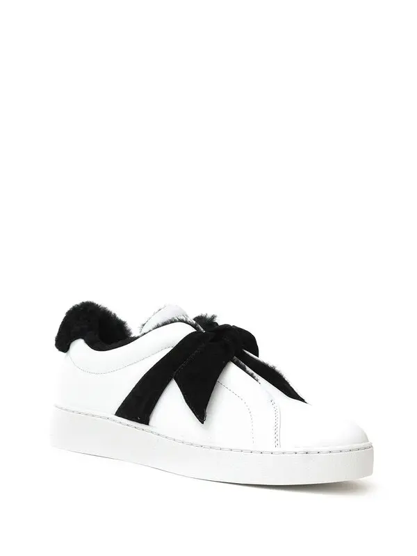 ALEXANDRE BIRMAN Shearling-trimmed Sneakers