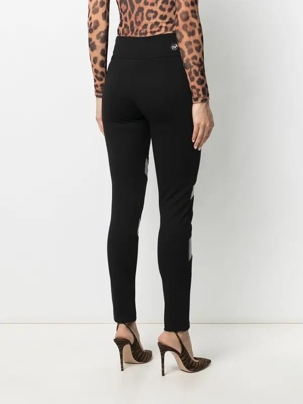 Philipp Plein Iconic Biker Jogging Leggings