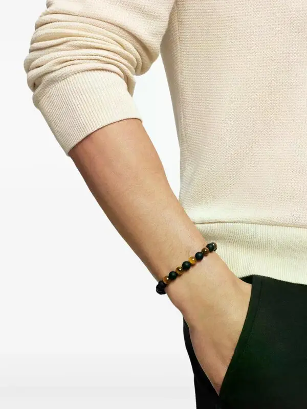 David Yurman Sterling Spiritual Bead Bracelet