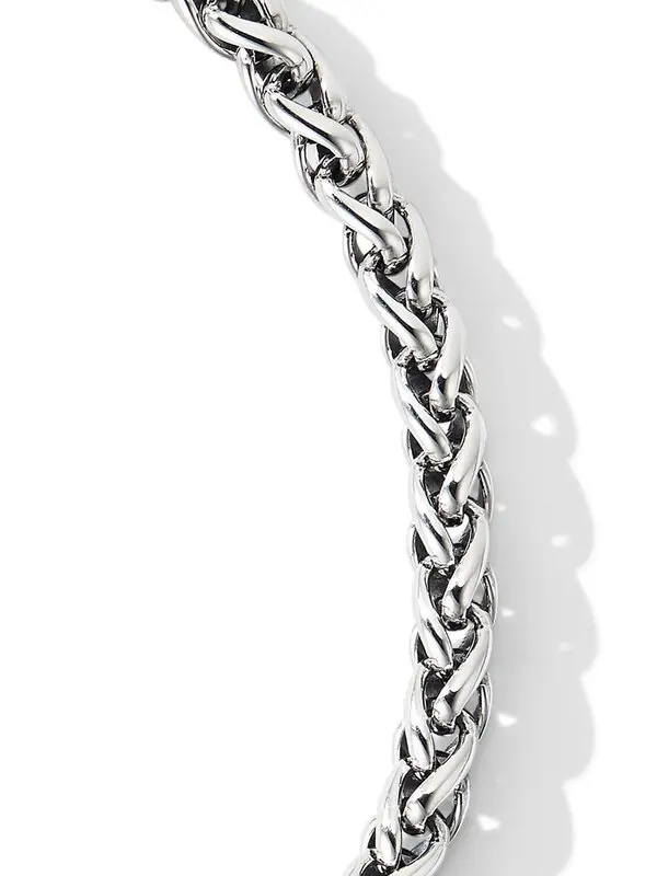 David Yurman Sterling Wheat Chain Bracelet - Silver