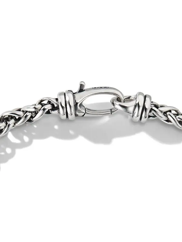 David Yurman Sterling Wheat Chain Bracelet - Silver