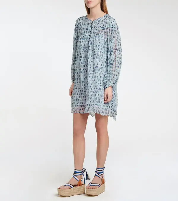 MARANT ETOILE Silorion Tie-dye Minidress