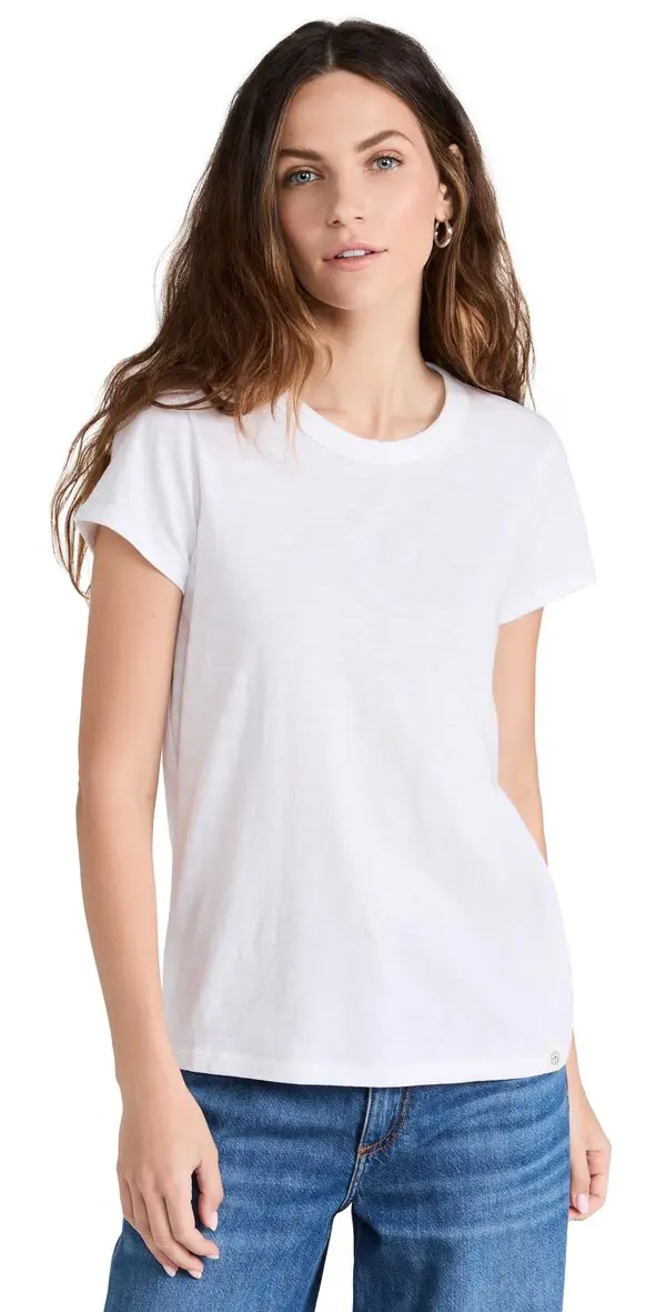Rag & Bone The Tee - Bright White