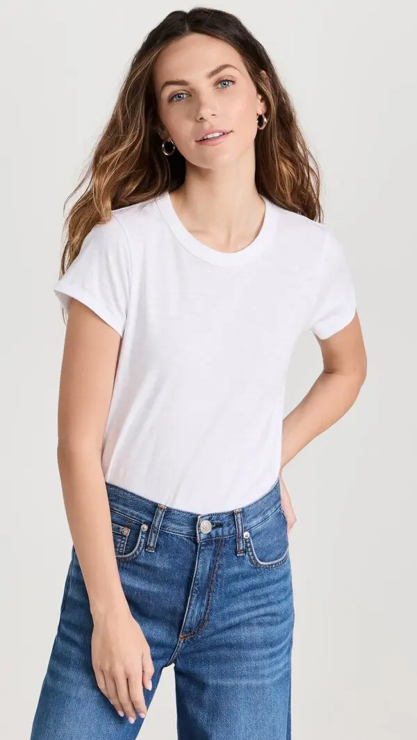 Rag & Bone The Tee - Bright White