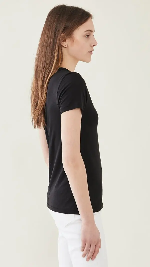 Rag & Bone The Vee Tee - Black