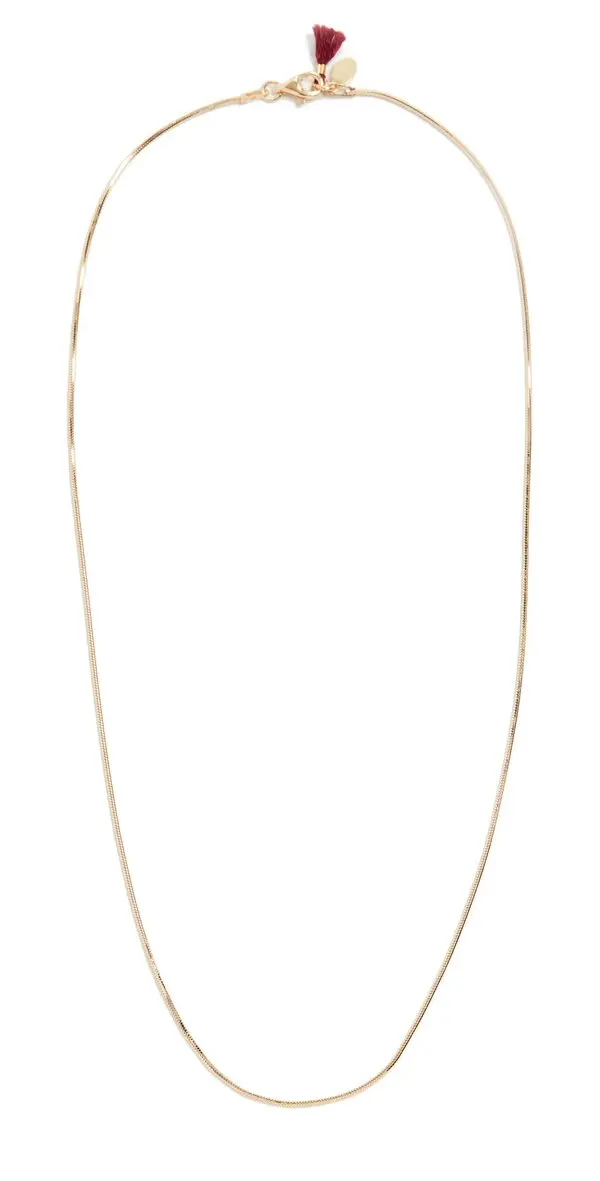 Shashi Petite Lady Necklace - Gold