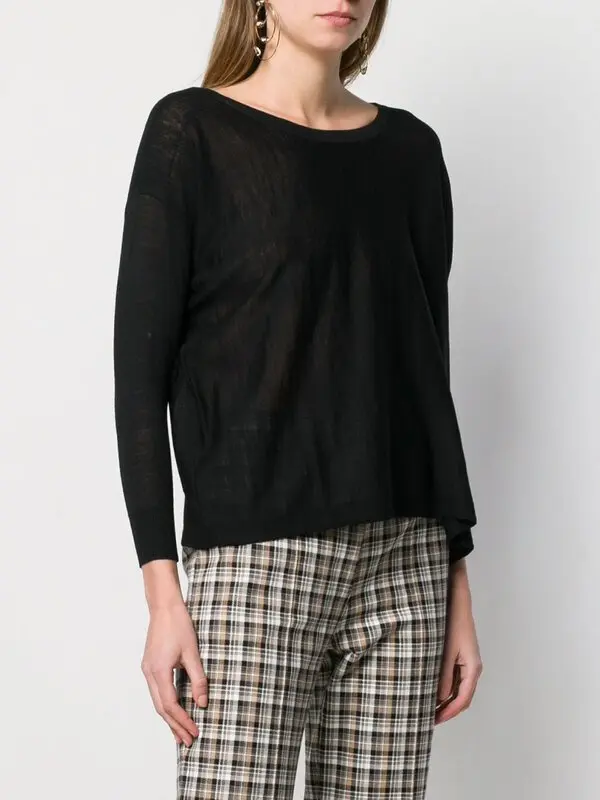 SOTTOMETTIMI Plain Knitted Top