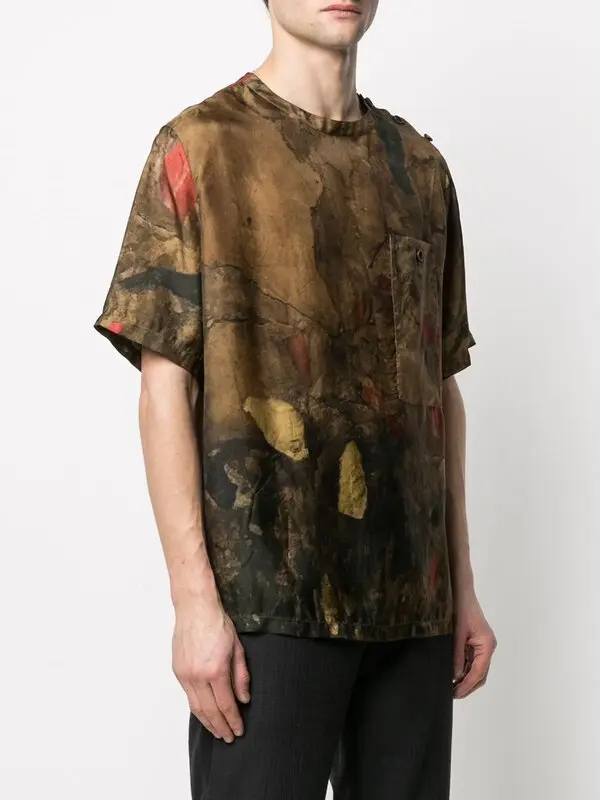 UMA WANG Abstract-print T-shirt