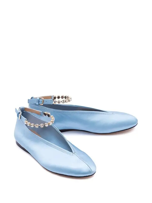 JW Anderson Crystal Ballerina Shoes