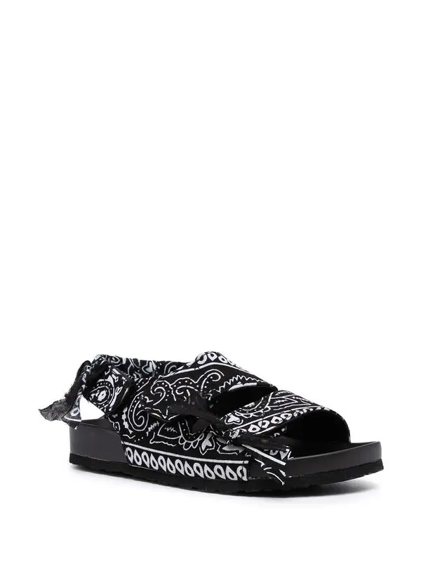 ARIZONA LOVE Apache Bandana Sandals - Black