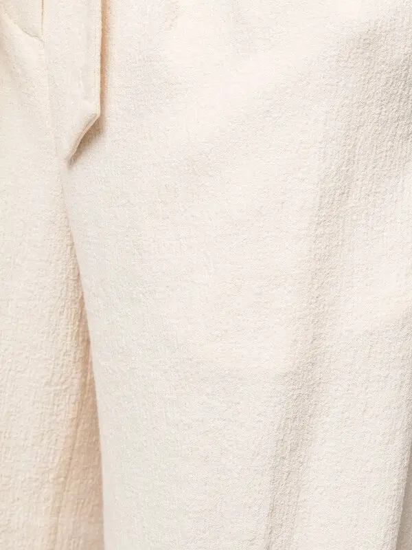 Simkhai Emiko Textured Wide-leg Trousers