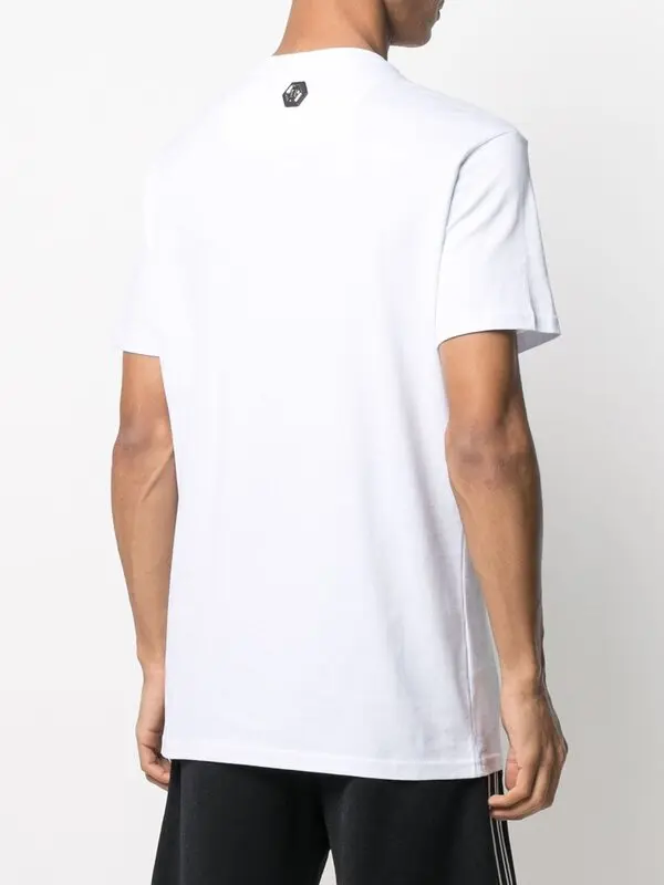 Philipp Plein Crystal-skull Crew Neck T-shirt