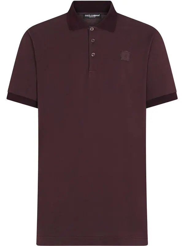 Dolce & Gabbana Dg Patch Polo Shirt