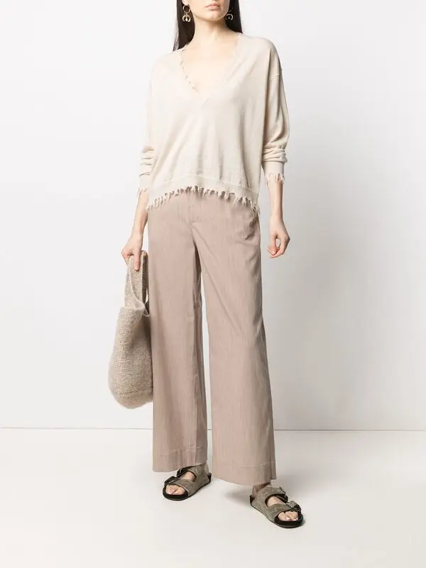 UMA WANG Cashmere V-neck Jumper