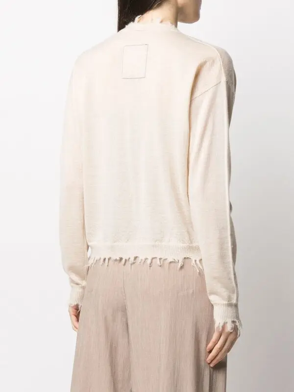 UMA WANG Cashmere V-neck Jumper