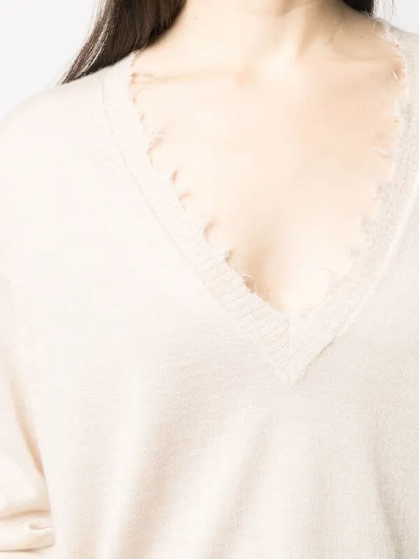 UMA WANG Cashmere V-neck Jumper
