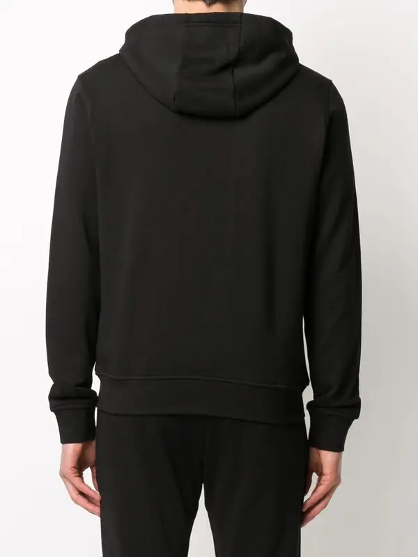 Armani Exchange Logo-print Zip-front Hoodie