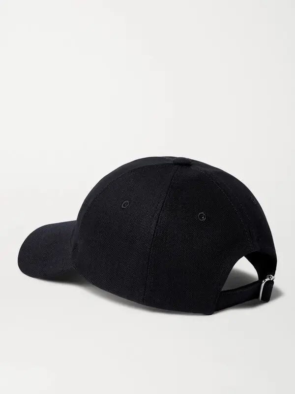 A.p.c. Logo-embroidered Cotton-blend Canvas Baseball Cap
