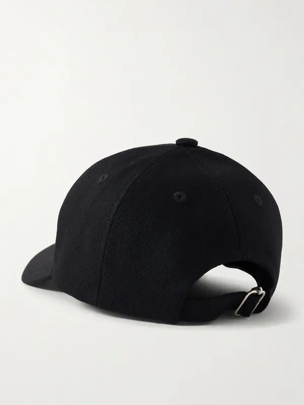 A.p.c. Logo-embroidered Cotton-blend Canvas Baseball Cap