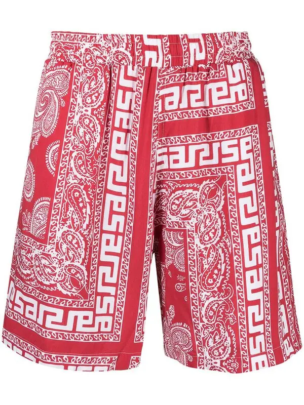 Aries Paisley Print Swim Shorts