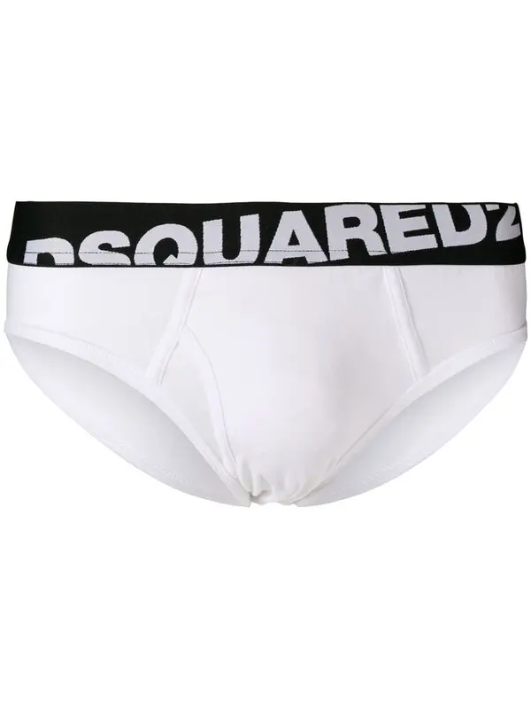 Dsquared2 Logo Waistband Briefs
