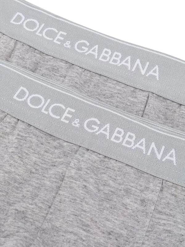 Dolce & Gabbana Logo-waistband Boxer Briefs
