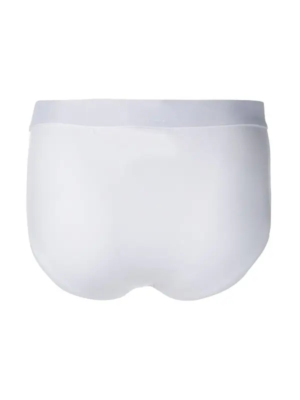 Dolce & Gabbana Logo Embroidered Briefs - White