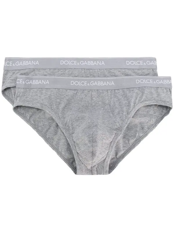 Dolce & Gabbana Logo-waistband Boxer Briefs